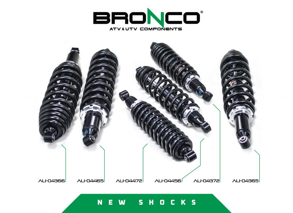NEW BRONCO ATV/UTV SHOCKS IN STOCK NOW! – Bronco ATV